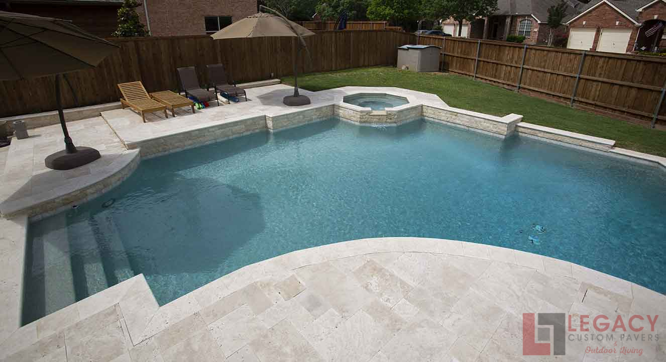 North Texas Paver Pool Decks | Legacy Custom Pavers