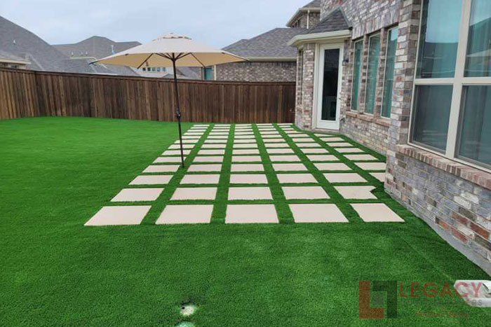 North Texas Artificial Turf | Legacy Custom Pavers